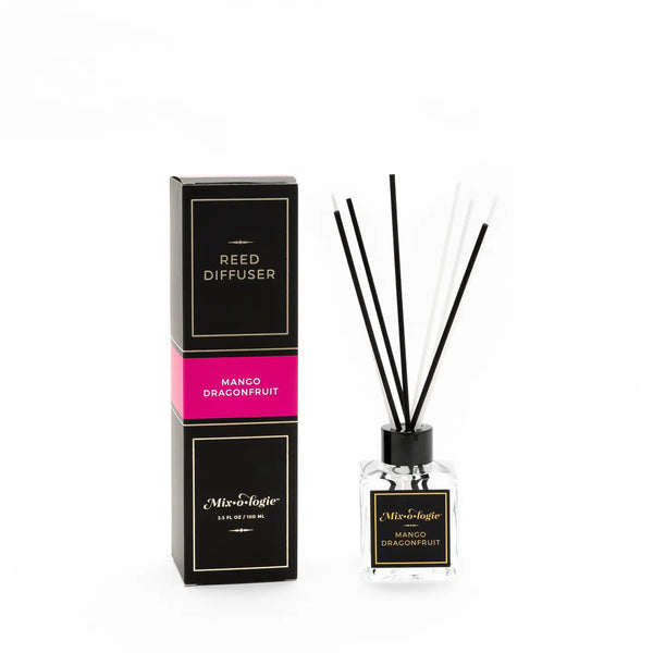 Mango Dragonfruit Reed Diffuser by Mixologie - Angie's Strength & Style Boutique