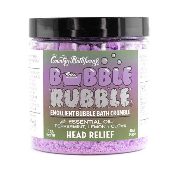 Bubble Rubble - Head Relief – Angie's Strength & Style Boutique